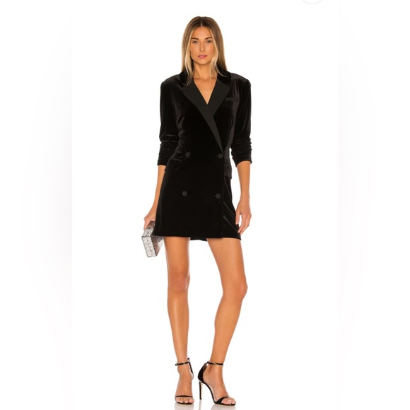 REVOLVE | Jackets & Coats | Revolve State Velvet Blazer Dress | Poshmark